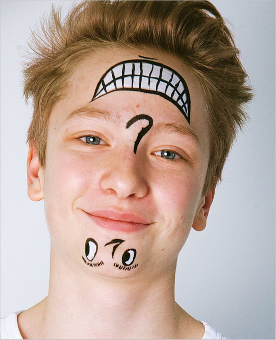 Schminken: Schminktipp: Gesichter im Gesicht - Bild 2 - [GEOLINO]