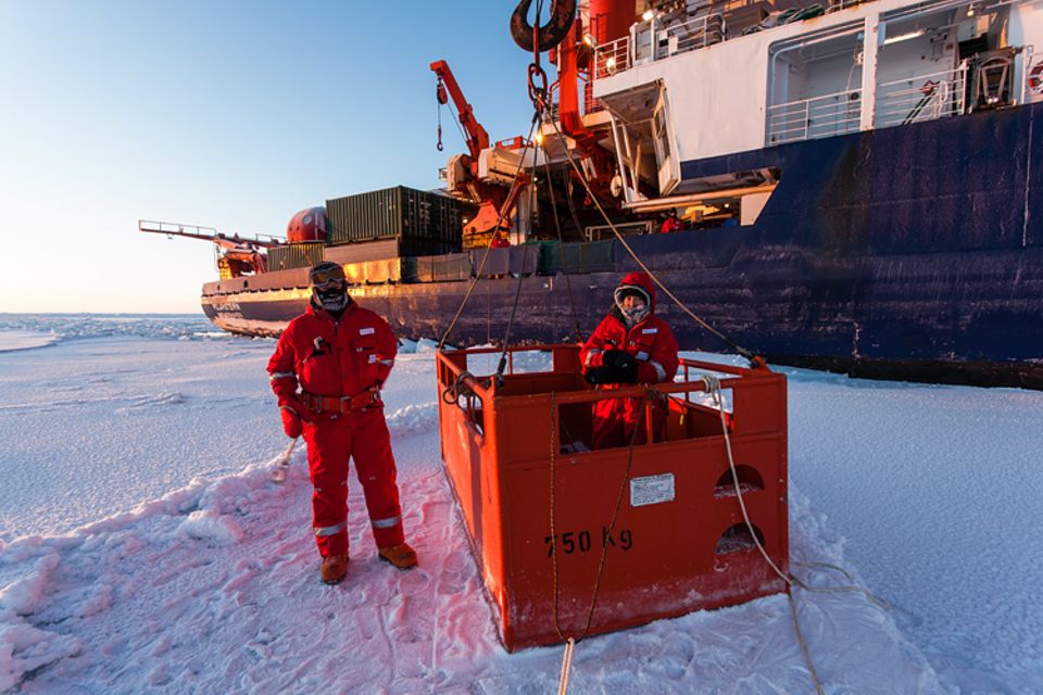 Fotostrecke: Auf dem Forschungsschiff "Polarstern" - Bild 9 - [GEOLINO]