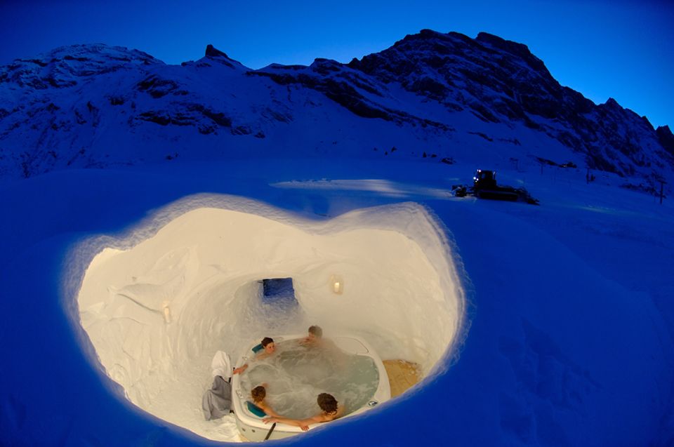 Im Schnee: Erholung im Iglu-Dorf - [GEO]