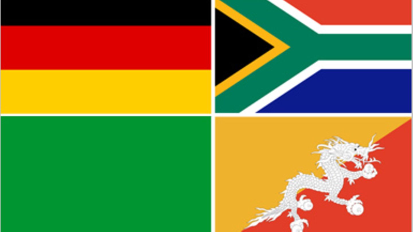 Wissenstest: Nationalflaggen II - [GEOLINO]