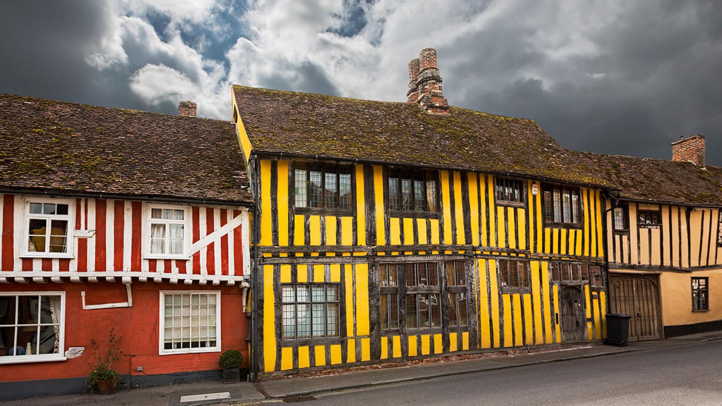 Lavenham, England - [GEO]