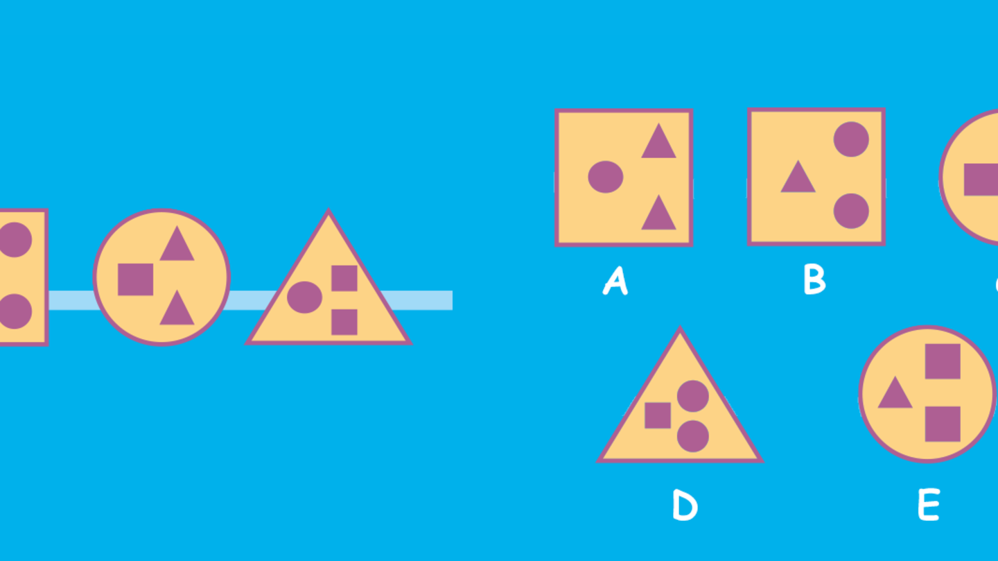 Logik-Rätsel: Welches Muster setzt die Reihe fort? - [GEOLINO]