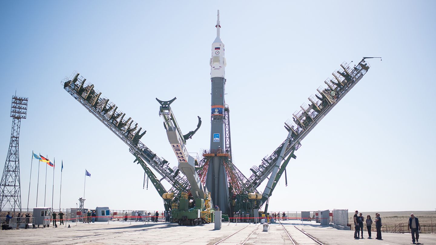 Raketenstart mit Alexander Gerst live aus Baikonur - [GEO]