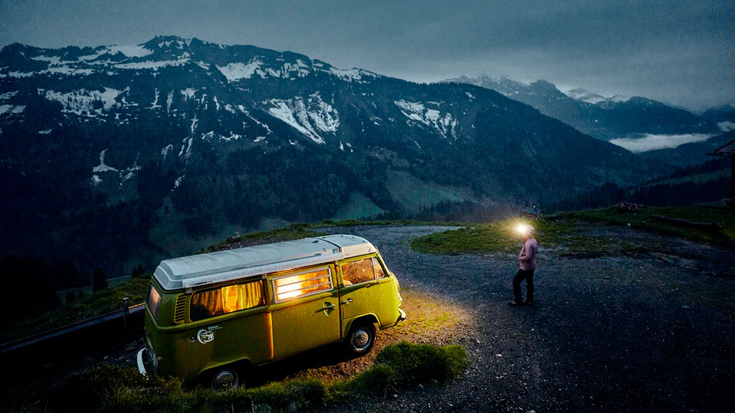 Roadtrip: Mit dem Bulli durch die Alpen - [GEO]