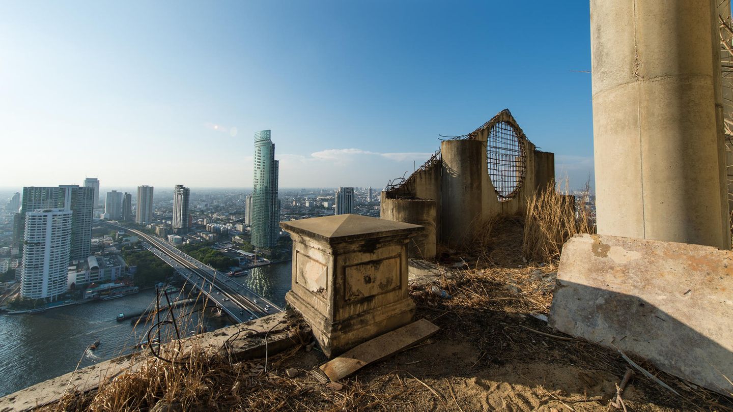 "Ghost Tower" in Bangkok: Lost Place in der Höhe - [GEO]