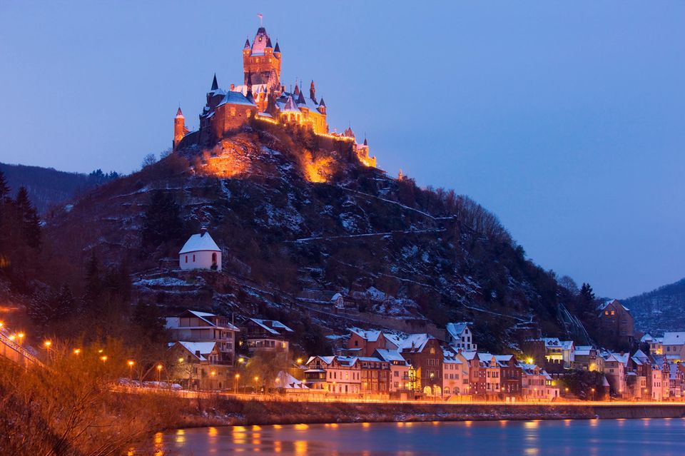 Cochemer Burgweihnacht auf Burg Cochem, Rheinland-Pfalz - [GEO]