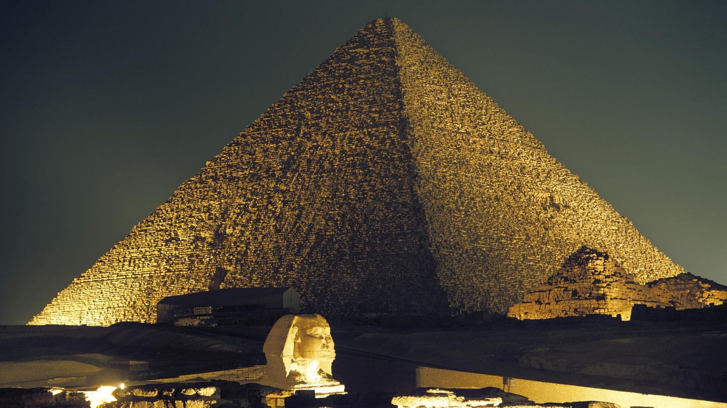 Cheops-Pyramide in Ägypten: Monument für die Ewigkeit - [GEO]