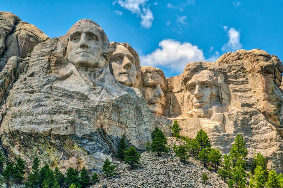 Das Mount Rushmore National Memorial, USA - [GEO]