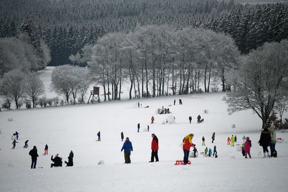 Wunderbar Eifel Schnee Aktuell Fotos