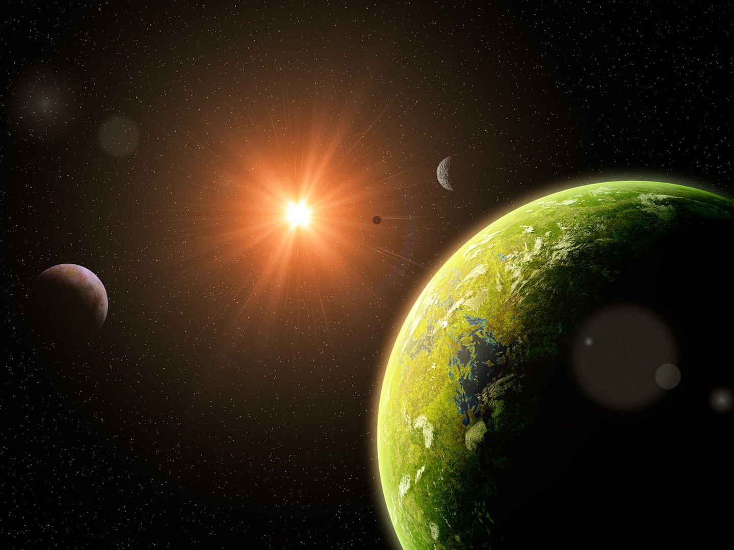 Leben Auf Einem Exoplaneten Zu Finden