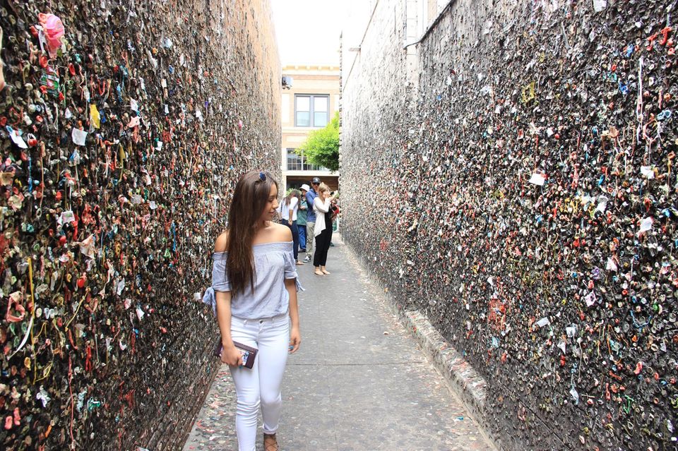 Kau dich glücklich: Bubblegum Alley in San Luis Obispo, Kalifornien - [GEO]