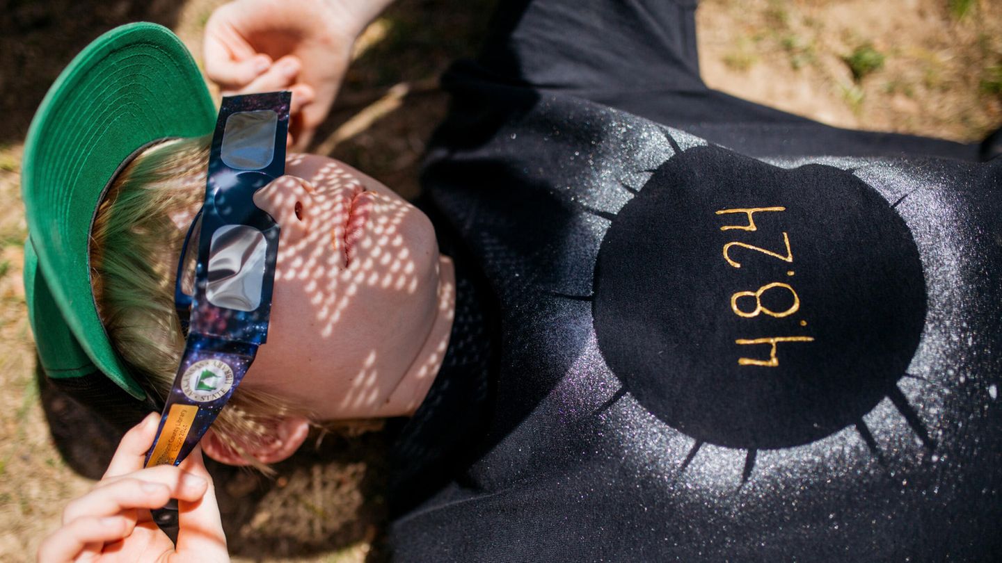 Wichtigstes Gadget: die Sonnenfinsternisbrille - [GEO]