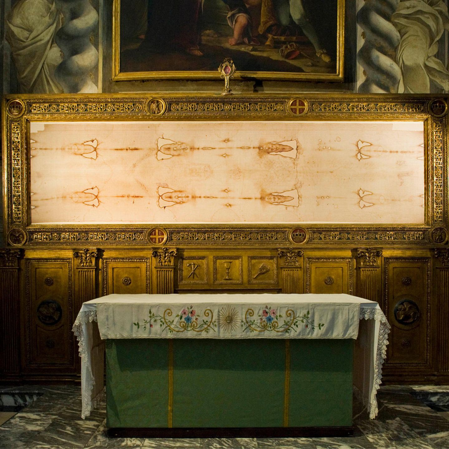 Santo Sudario De Turin Da Vinci