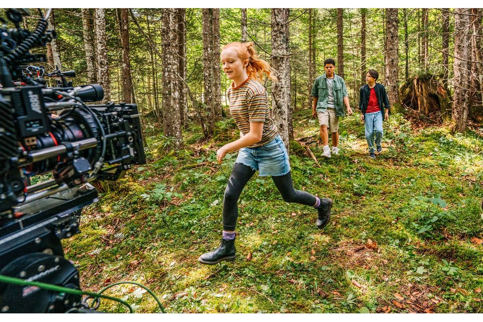 Am Filmset der "Woodwalkers" - [GEOLINO]