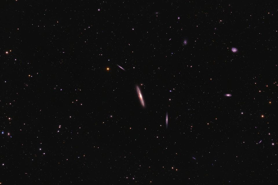 Galaxie auf Kante - [GEO]