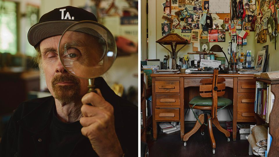 T.C. Boyle im Interview: "Ich esse nichts, was ein Gesicht hat" - [GEO]