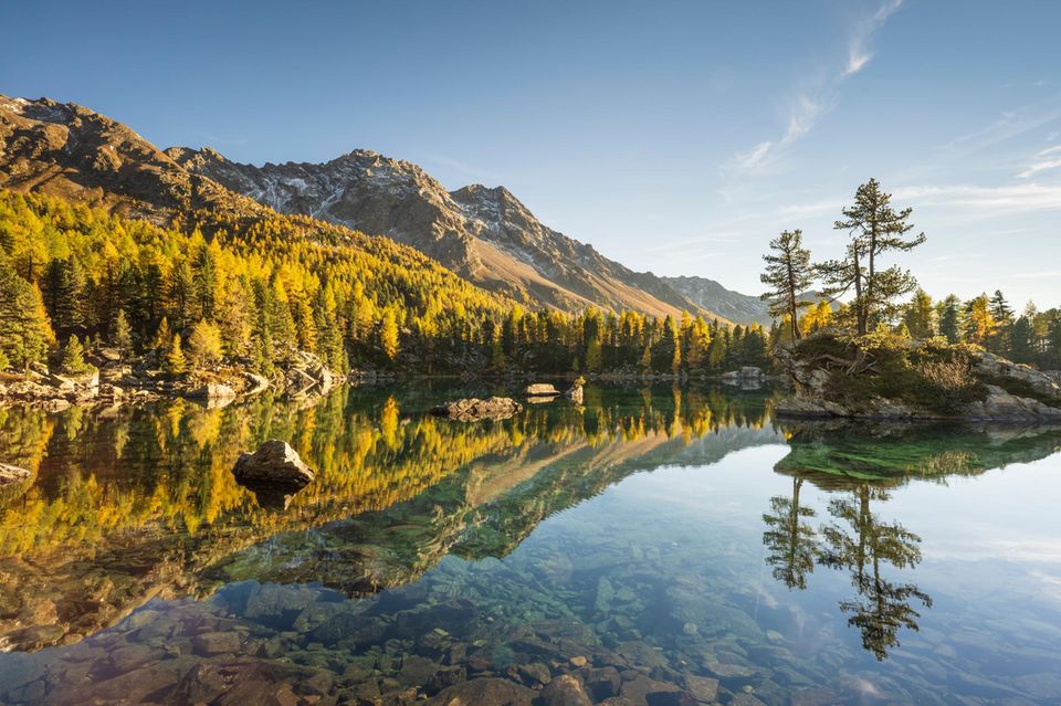 Baden im Lagh da Saoseo - [GEO]