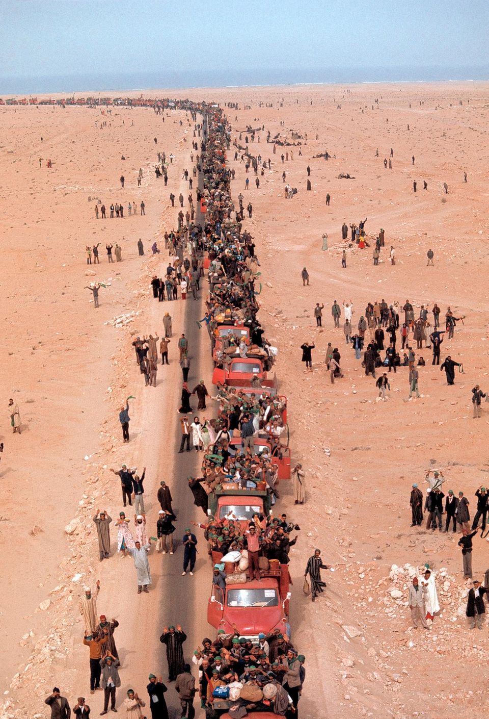 50 Jahre "Grüner Marsch": Der Beginn des Westsahara-Konflikts - [GEO]