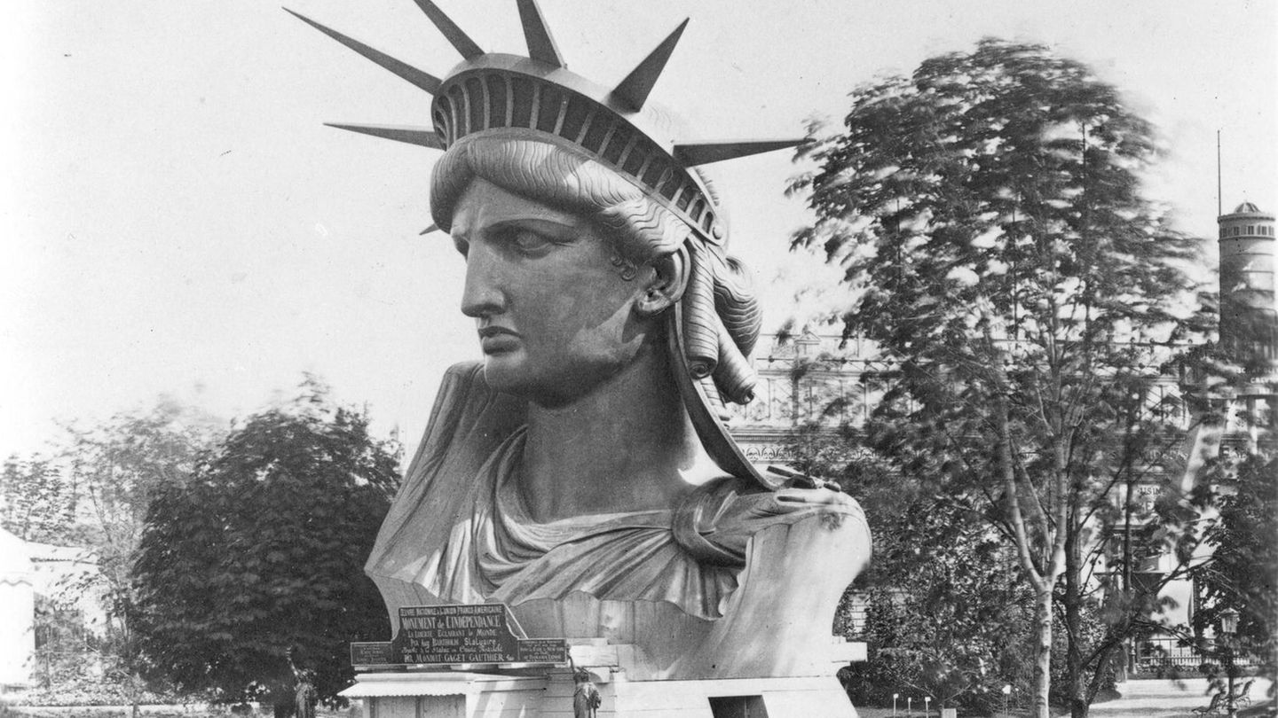 Vor 140 Jahren: 1886 wird die Freiheitsstatue enthüllt - [GEO]